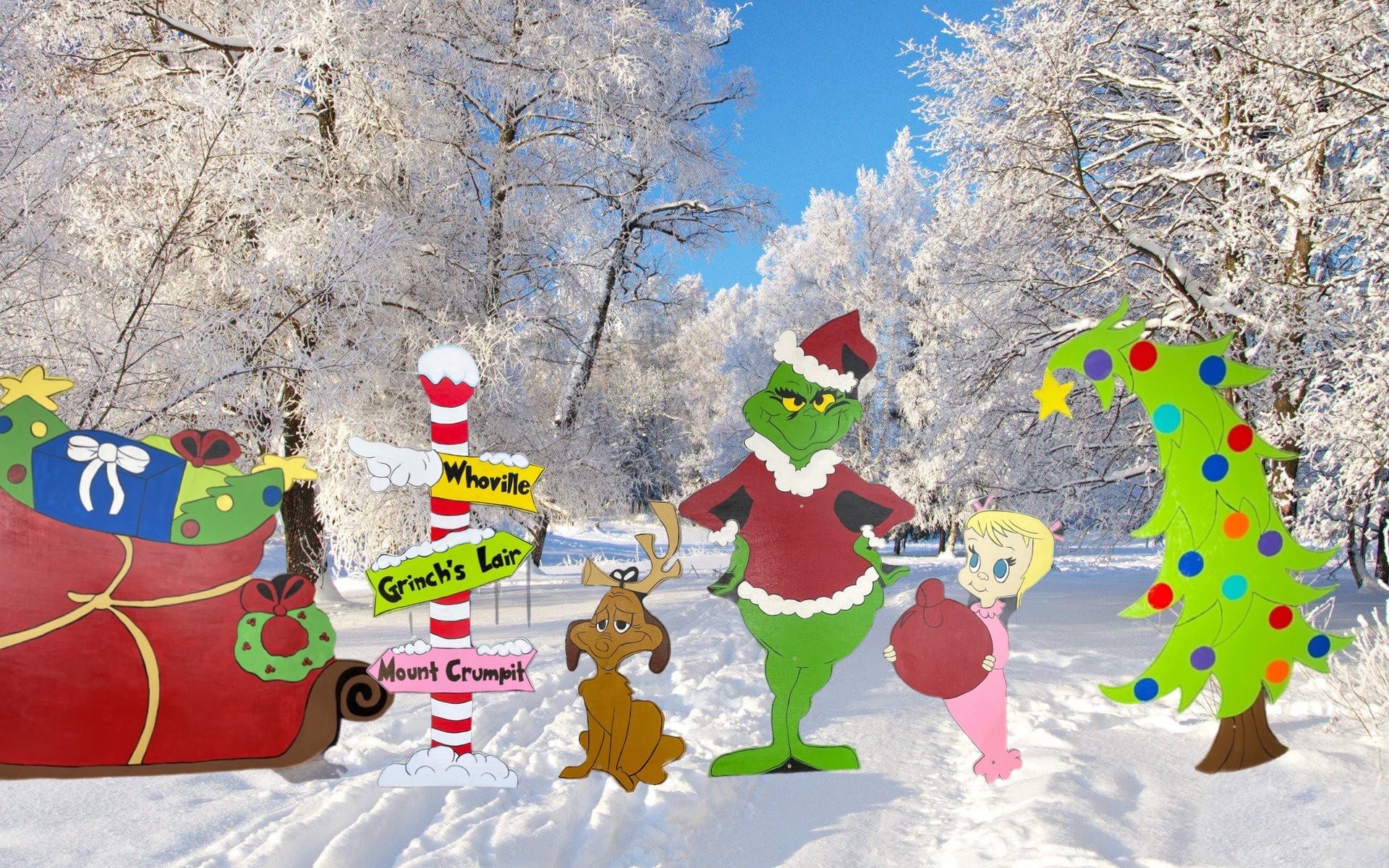 Grinch Collection – Spring Valley Crafts